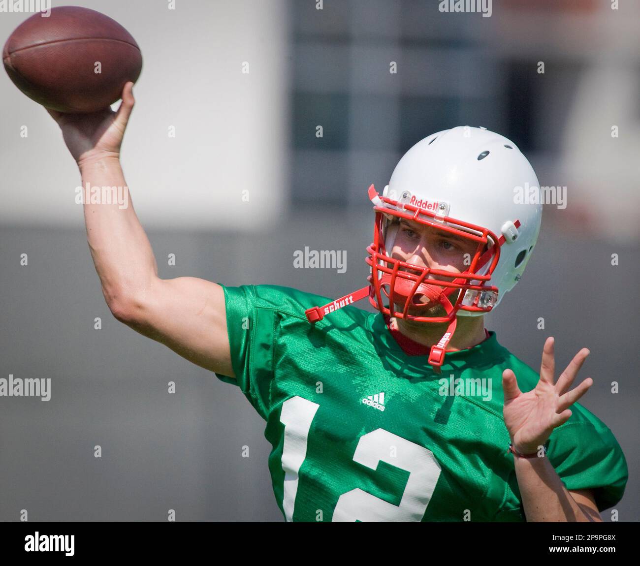 **FILE** In this Aug. 4, 2008 file photo Nebraska quarterback Joe Ganz ...