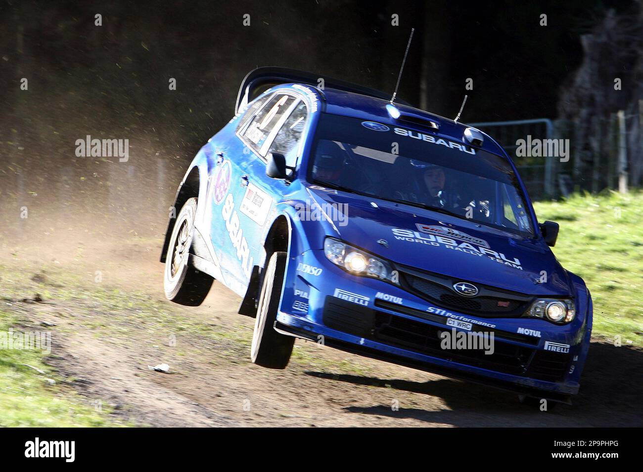 Australia's Chris Atkinson in action during the shakedown stage of ...