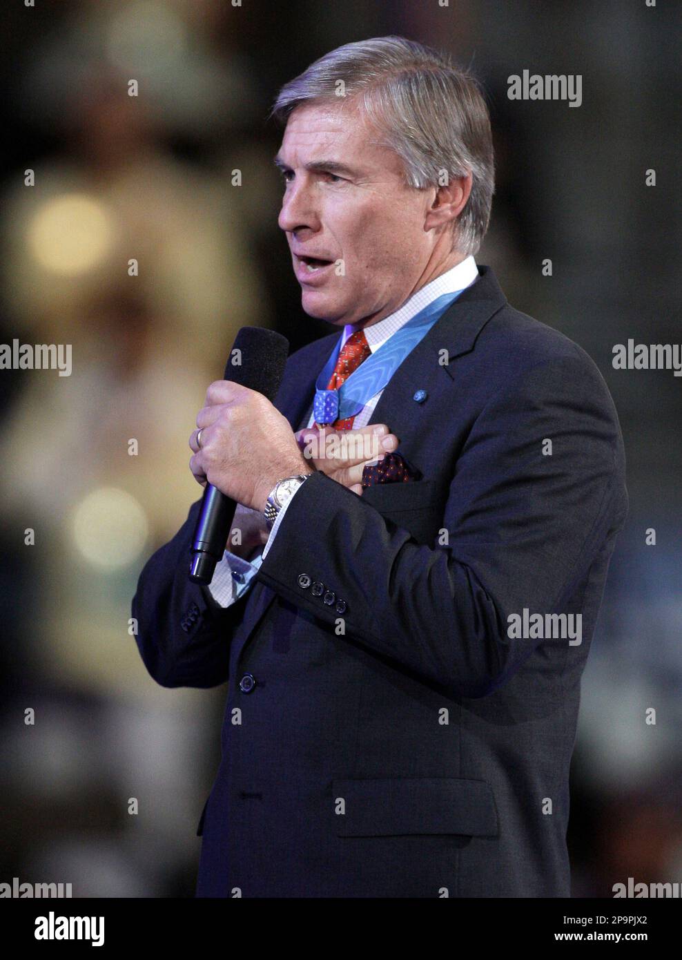 Paul Bucha, of Ridgefield, Conn., a recipient of the Medal of Honor for ...