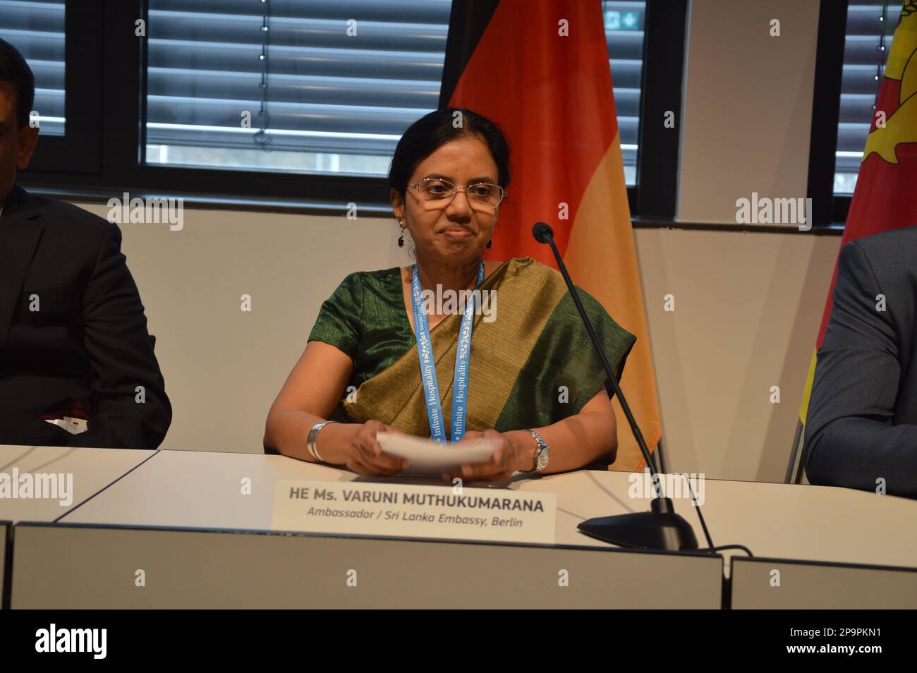 Berlin, Germany - March 8, 2023 - Ambassador of Sri Lanka to Germany ...
