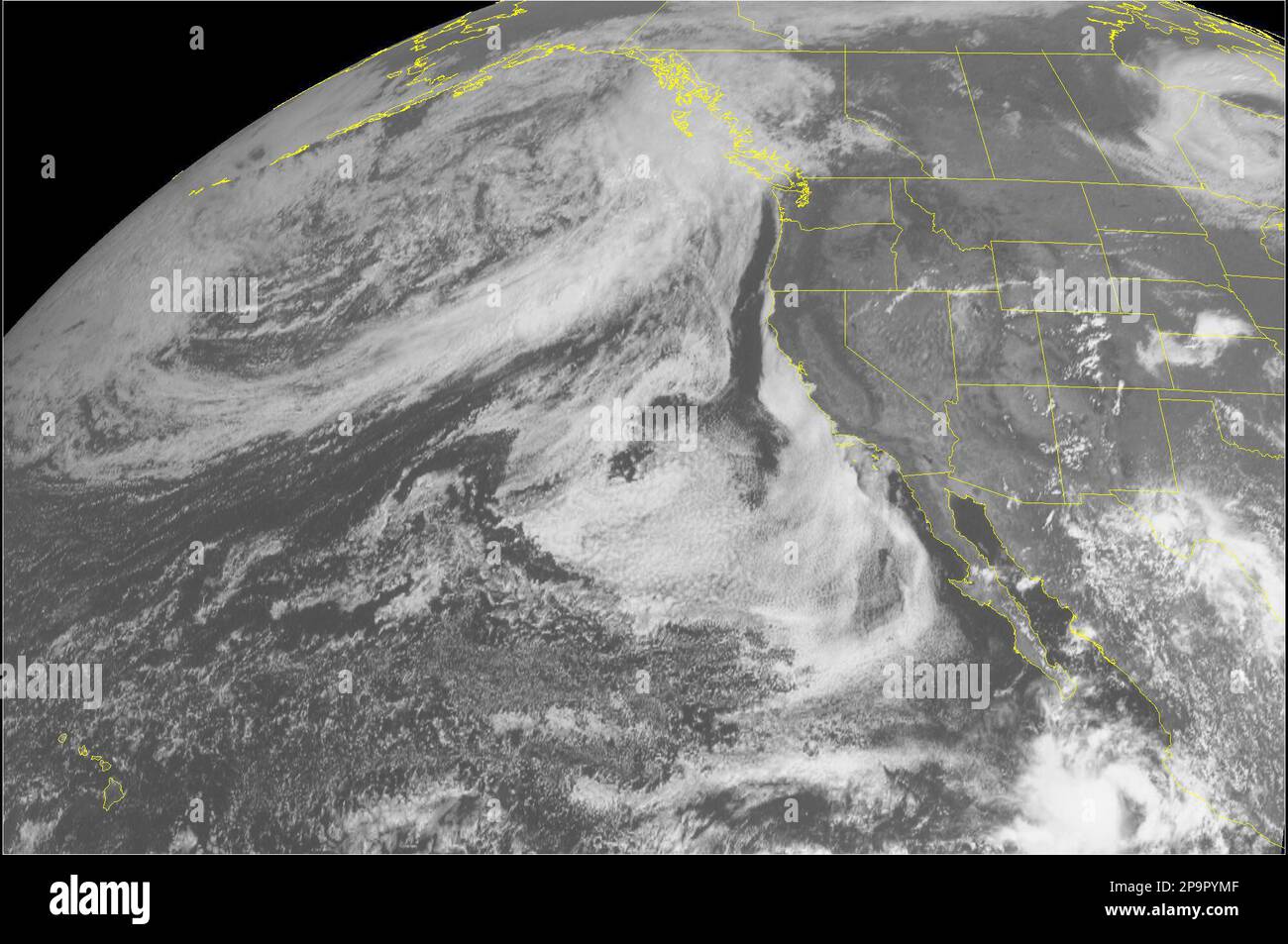 This NOAA satellite image taken Saturday, August 23, 2008 at 2:30 PM ...