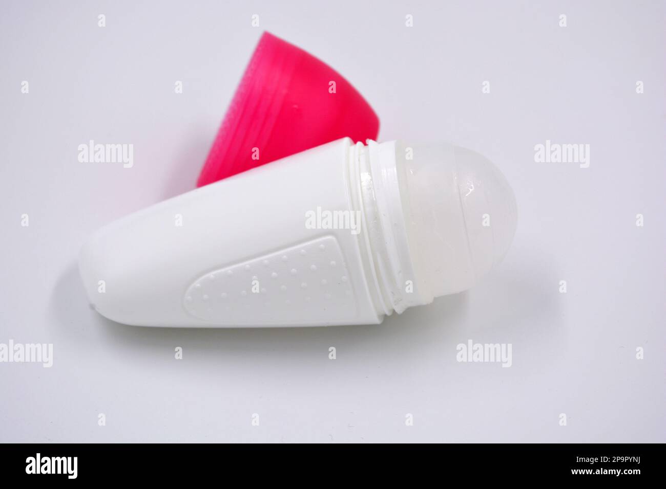 An interesting plastic packaging from women's roll-on deodorant with a ...