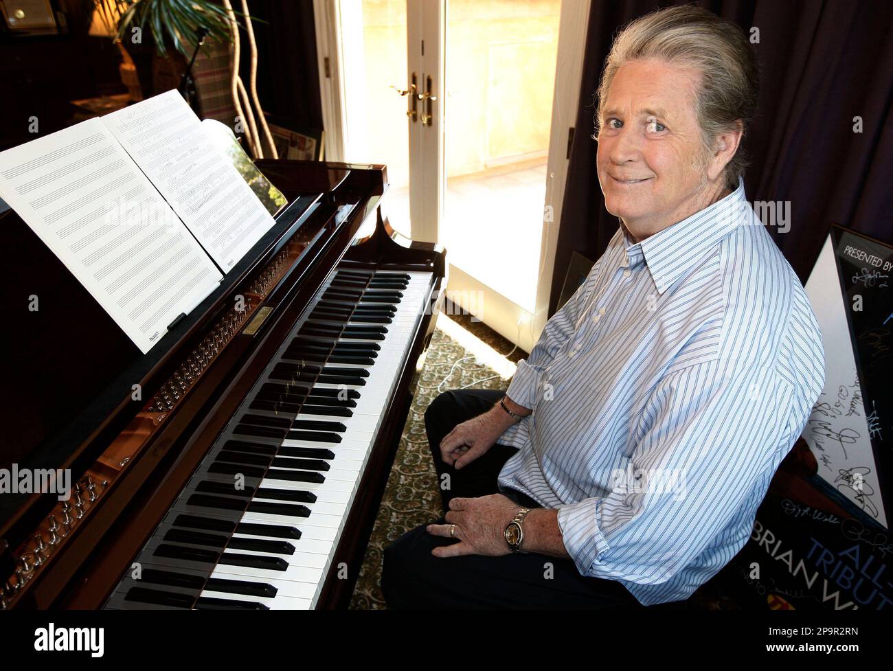 ** FILE ** In this July 28, 2008, file photo, musician Brian Wilson ...