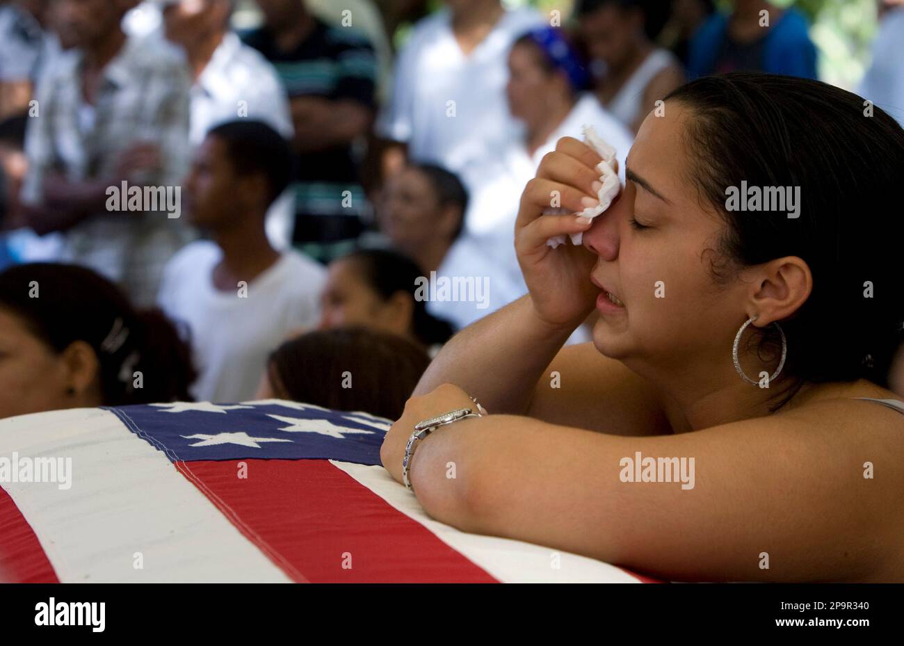 Stephanie Ulloa, sister of U.S. Army 1st Class Sgt. Jose Enrique Ulloa ...