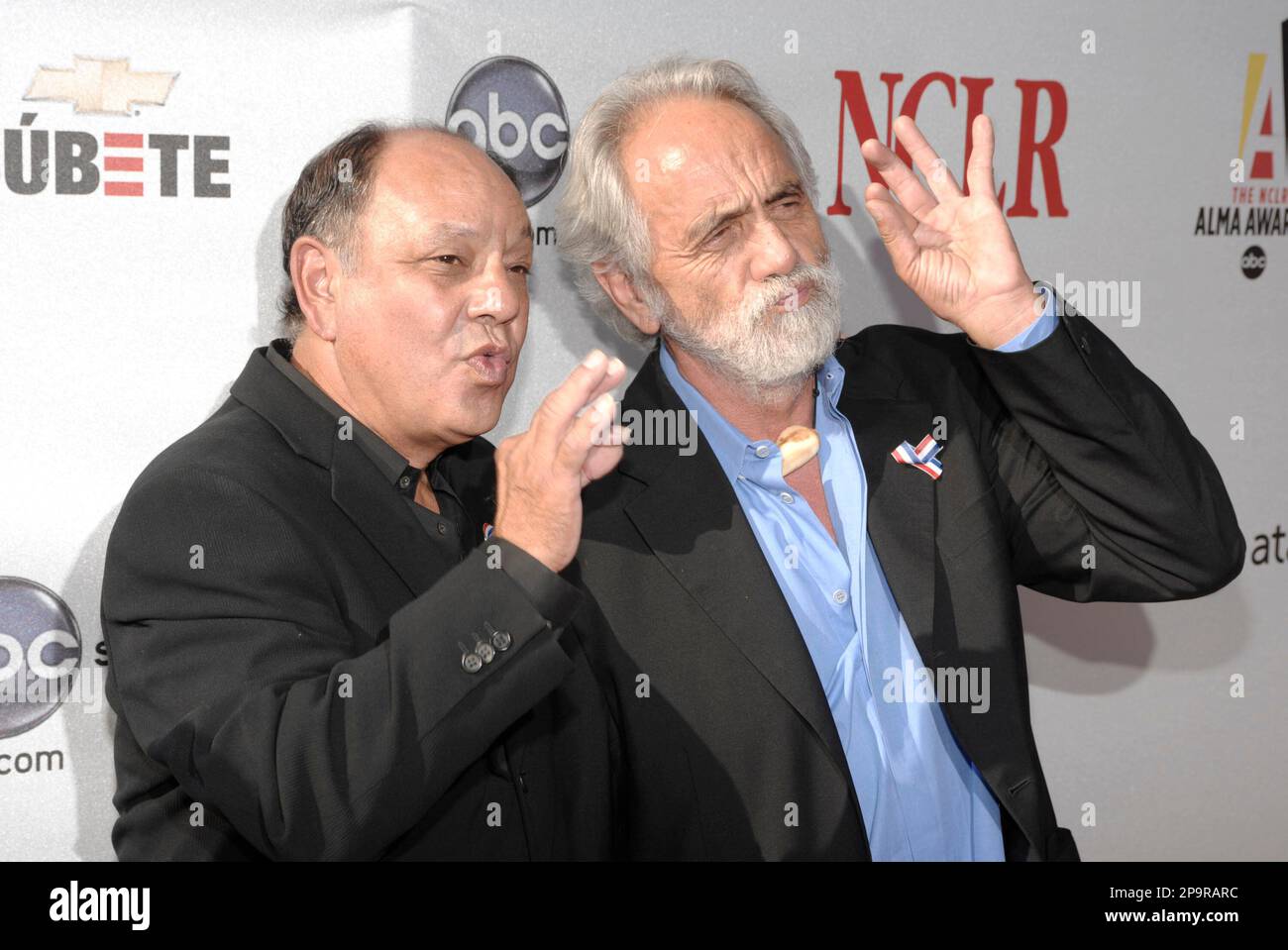Actors Cheech Marin, left, and Tommy Chong arrive at the National ...