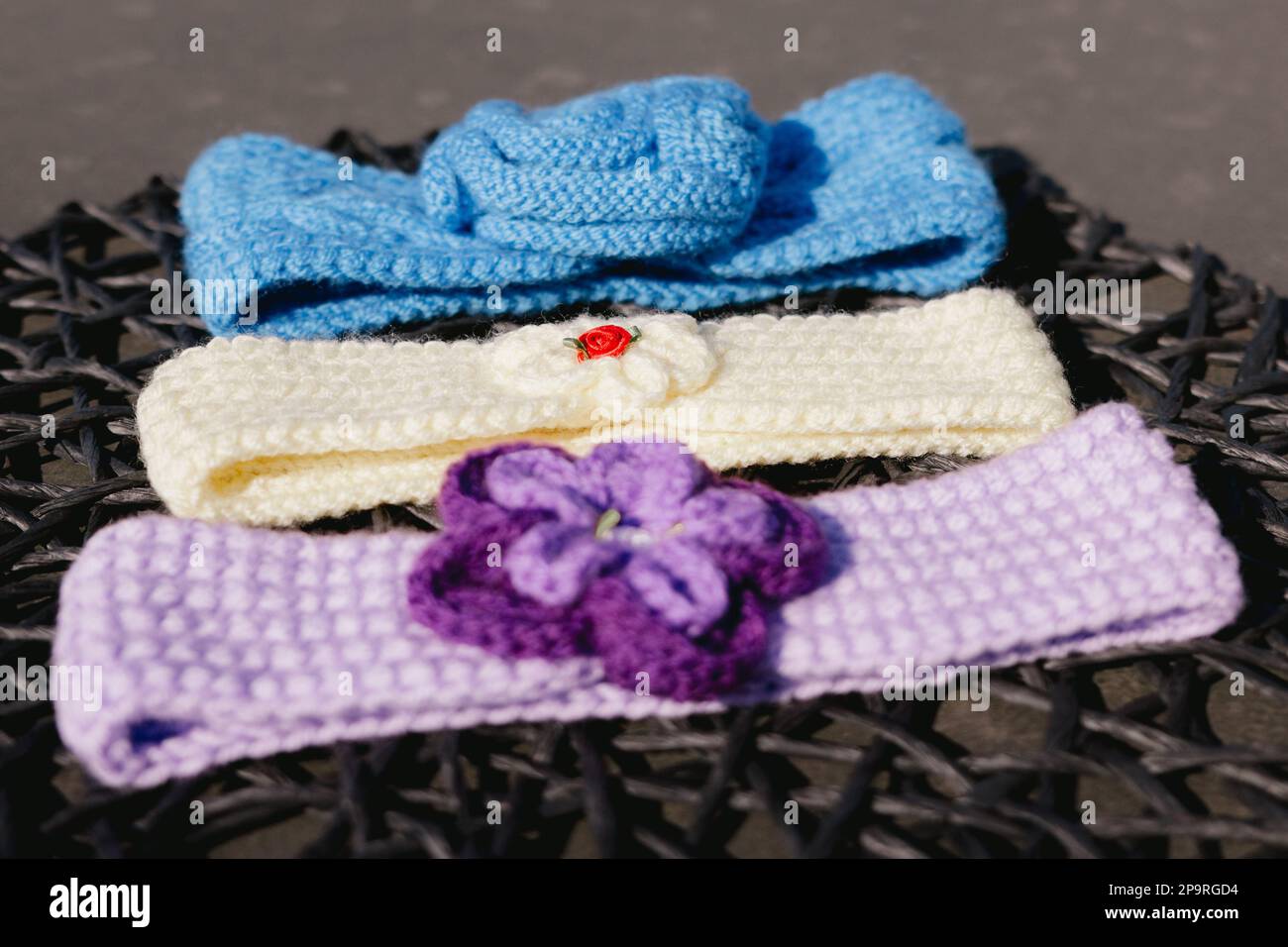Clothing made by knitted wool Stock Photo - Alamy