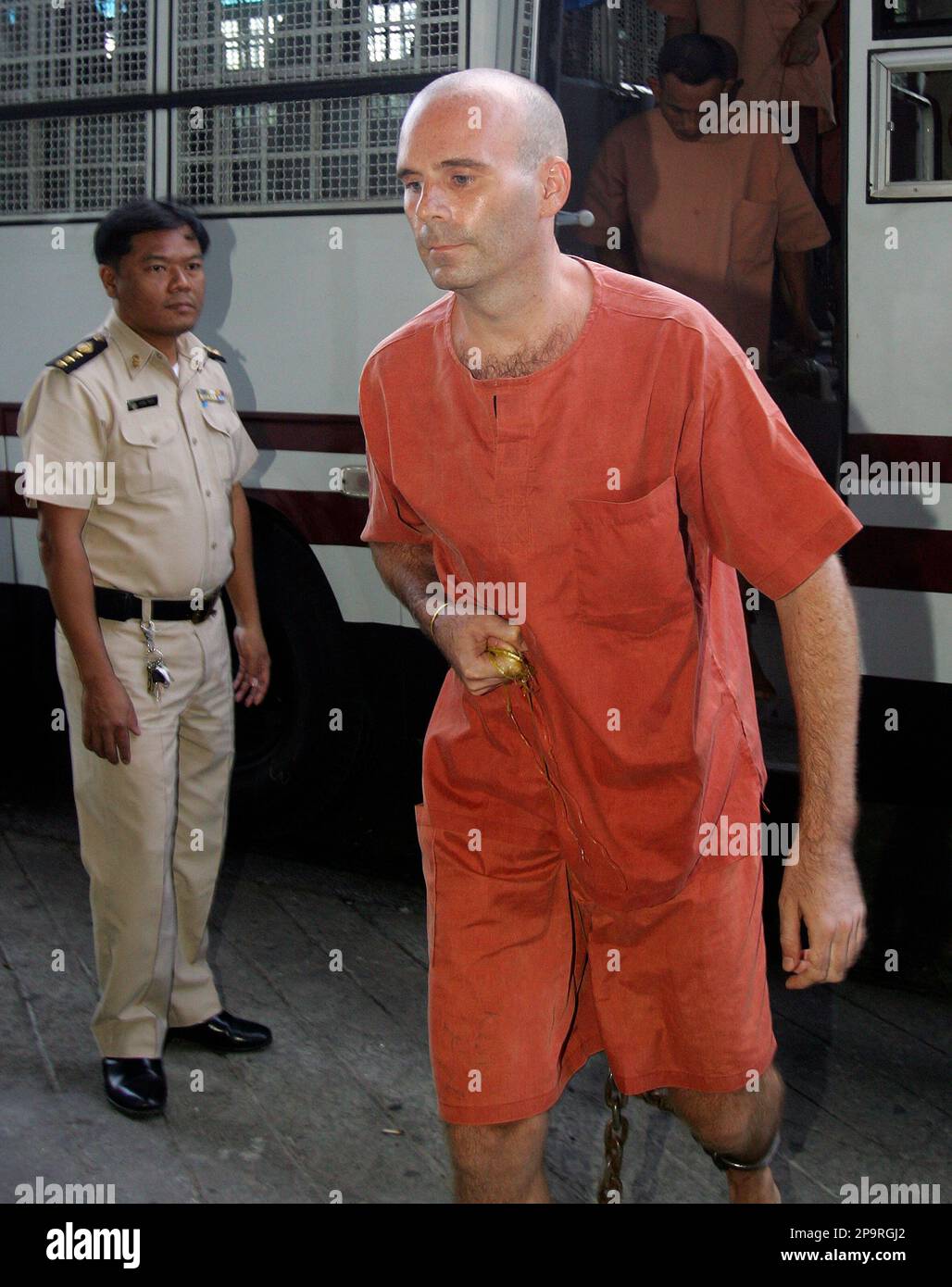 Canadian Christopher Paul Neil arrives at criminal court in Bangkok ...