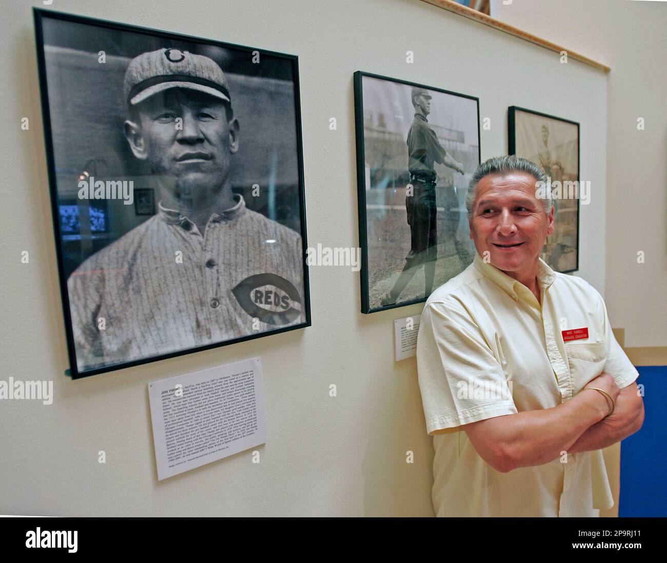 ** ADVANCE FOR WEEKEND, AUG. 16-17 ** Mike Tarbell, an Iroquois ...