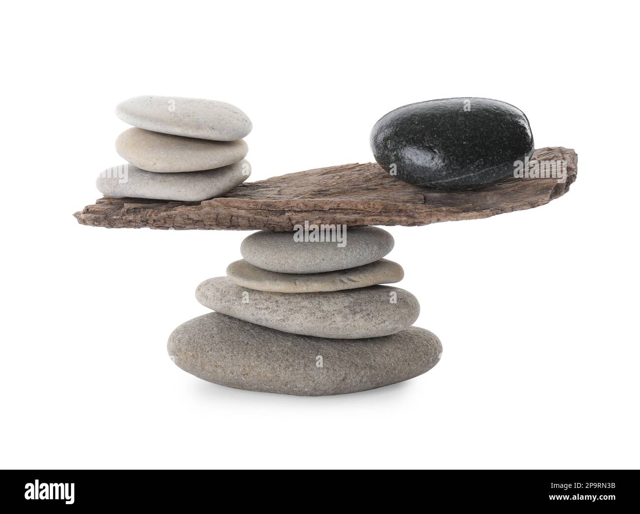 Branch wood balance balancing Cut Out Stock Images & Pictures - Alamy