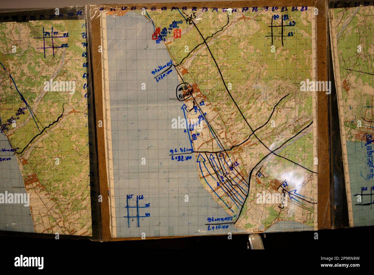 A view of what Russia's deputy chief of General Staff Col.-Gen. Anatoly ...