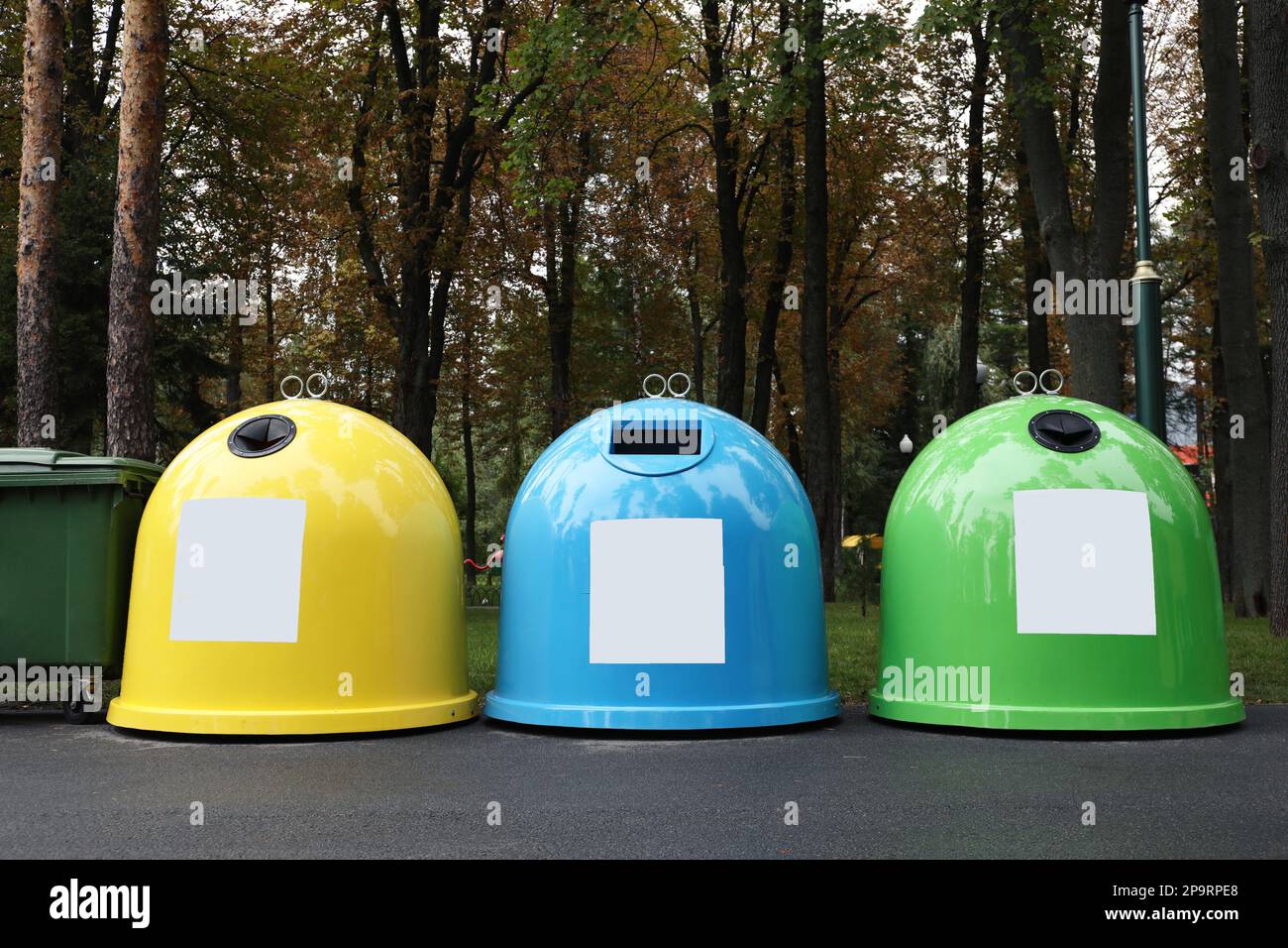 Waste sorting bins hi-res stock photography and images - Alamy