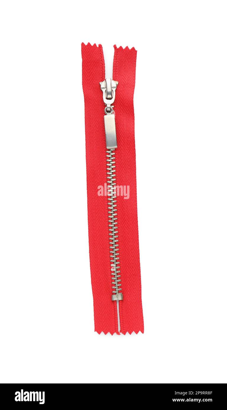 Red zipper hi-res stock photography and images - Alamy