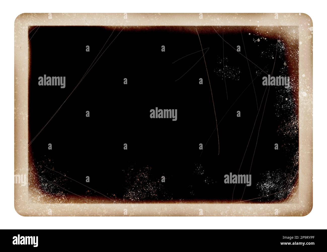 Old paper photo with empty space. Mockup for design Stock Photo - Alamy