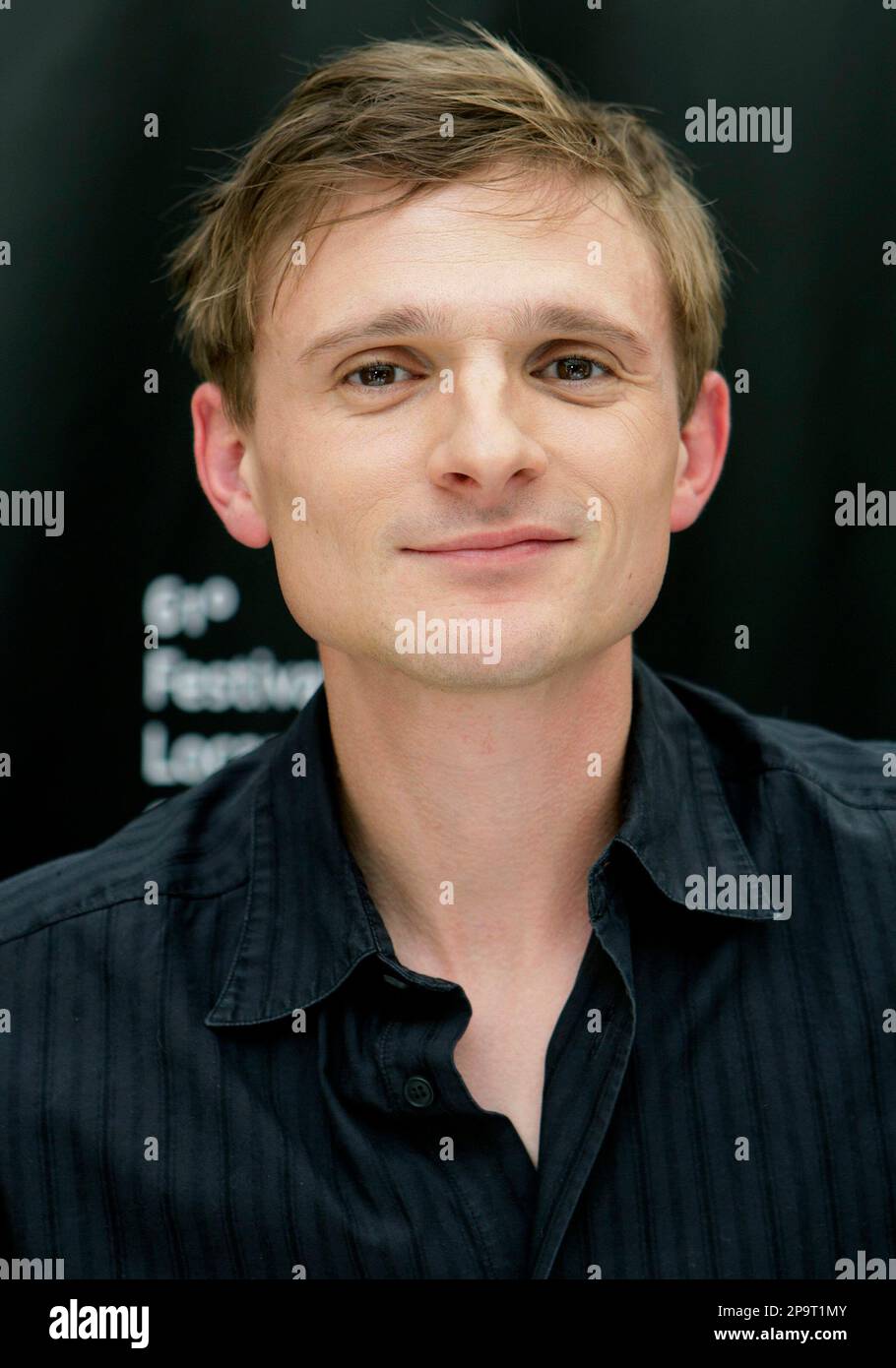 German actor Florian Lukas poses during a photocall prior to the ...