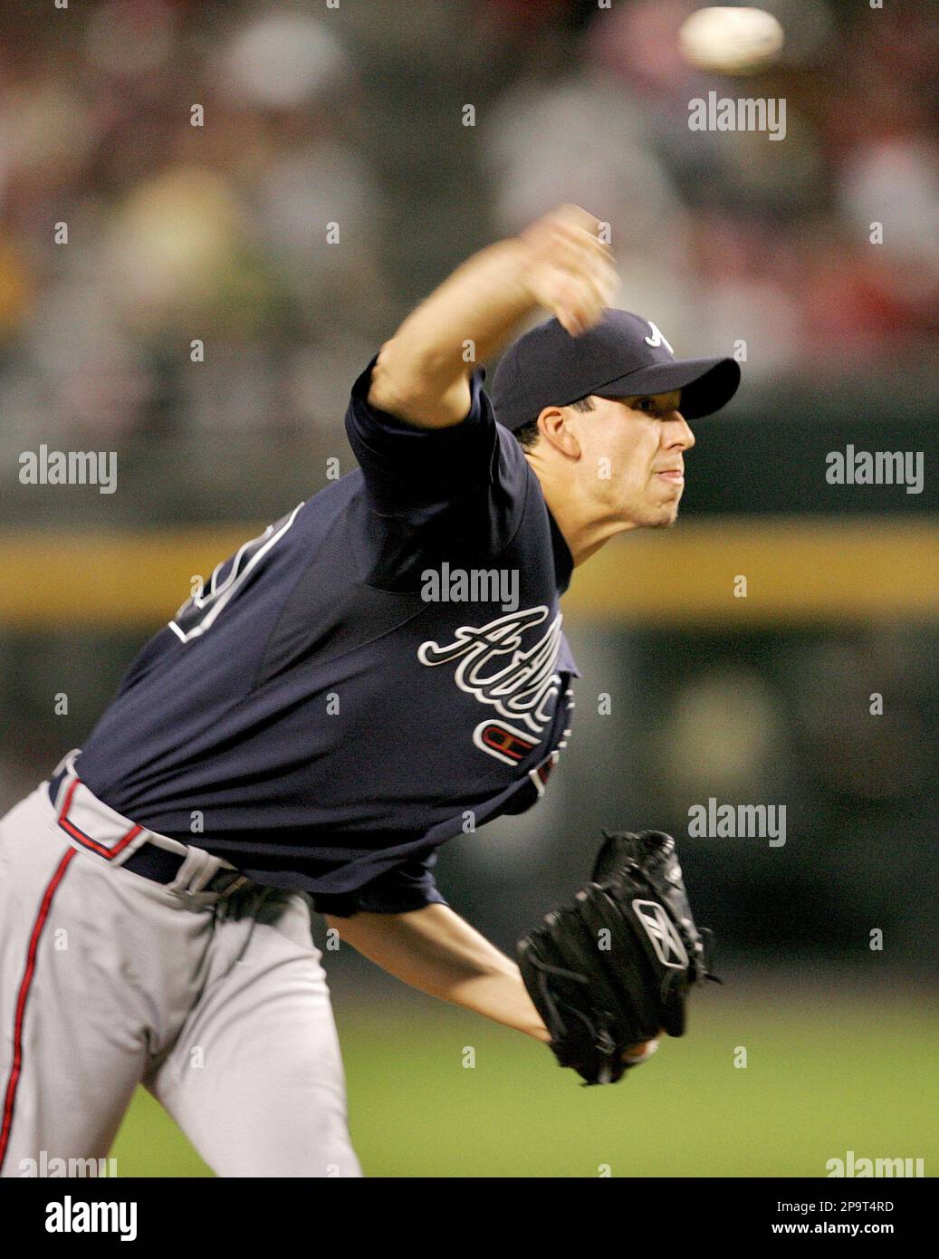 Atlanta Braves' pitcher Charlie Morton delivers a pitch against the ...