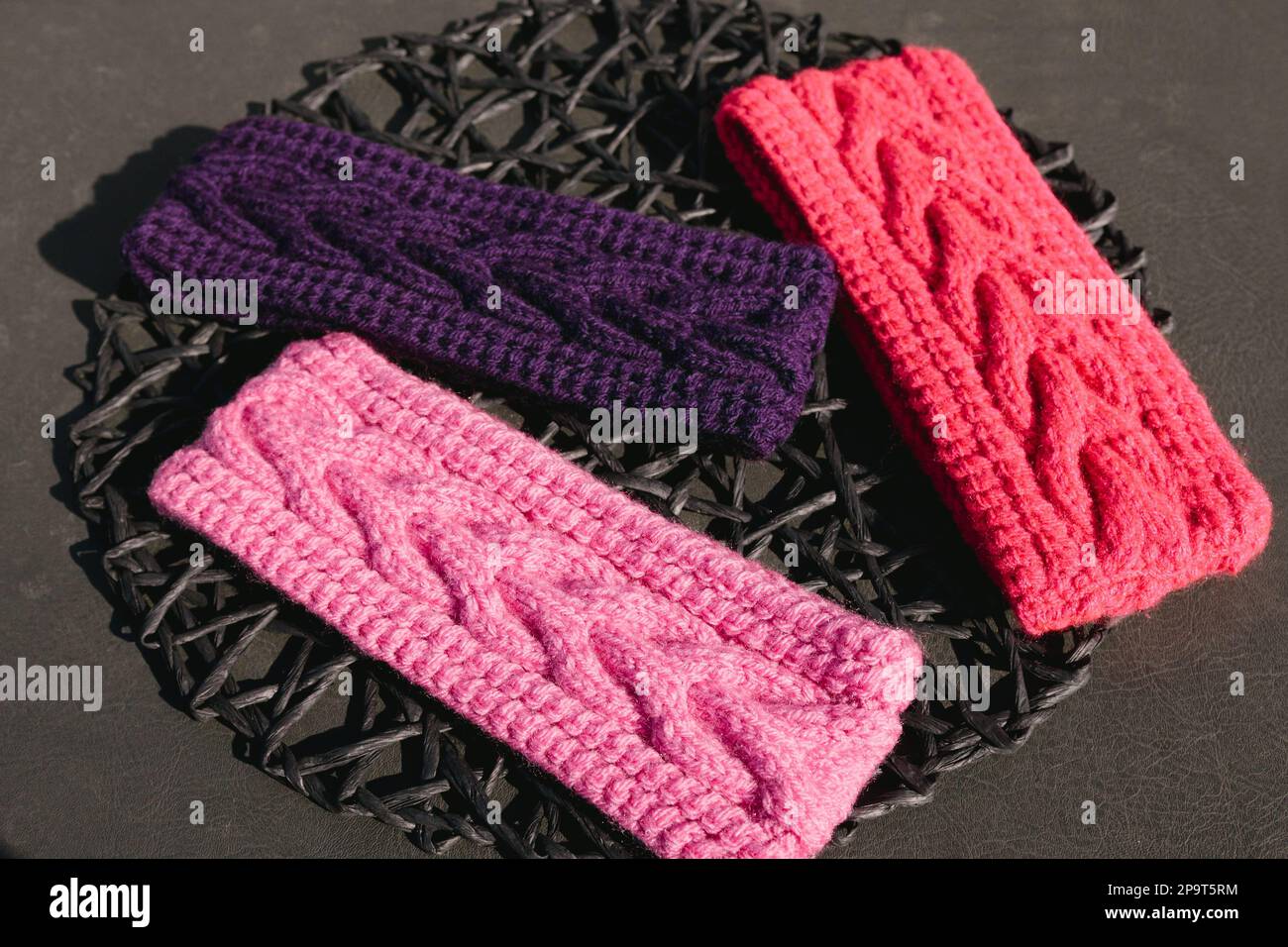 Warm scarf made wool hi-res stock photography and images - Alamy
