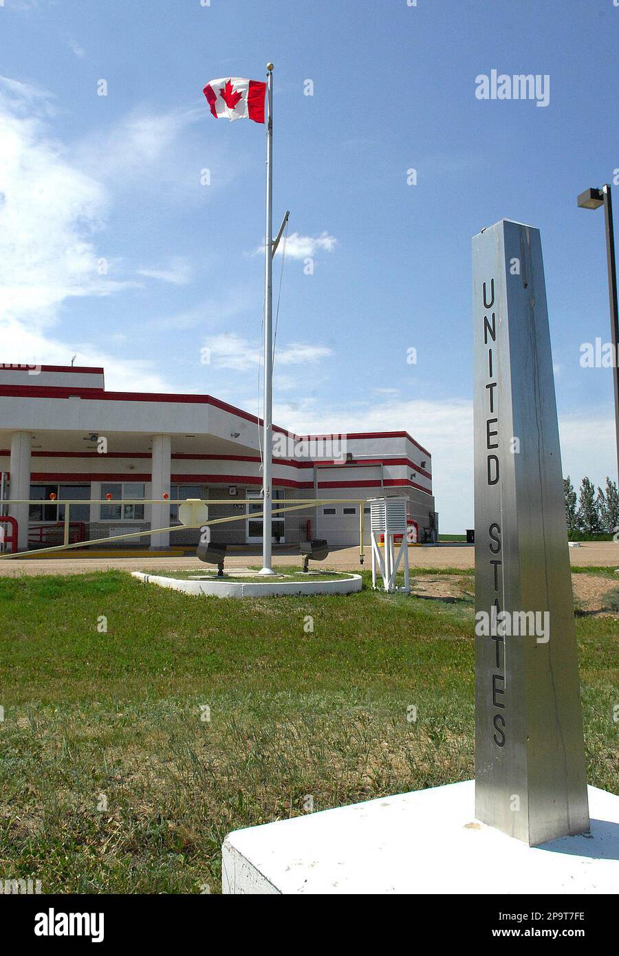 The new port of entry at Turner near Turner, Mont., is one of two ...