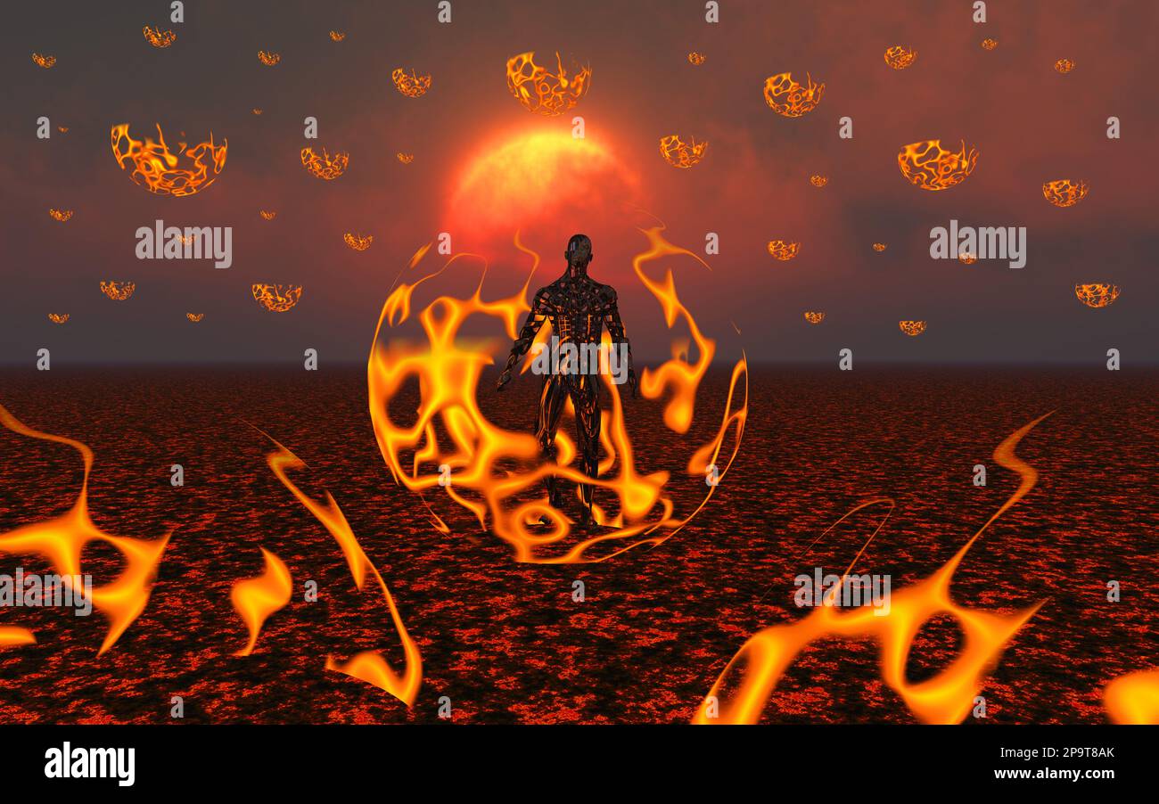 Born Of Fire Stock Photo - Alamy