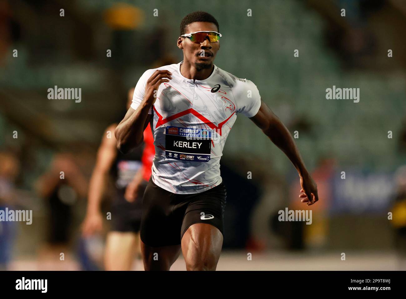 Fred Kerley of the United States wins the Men 400 metres during the ...