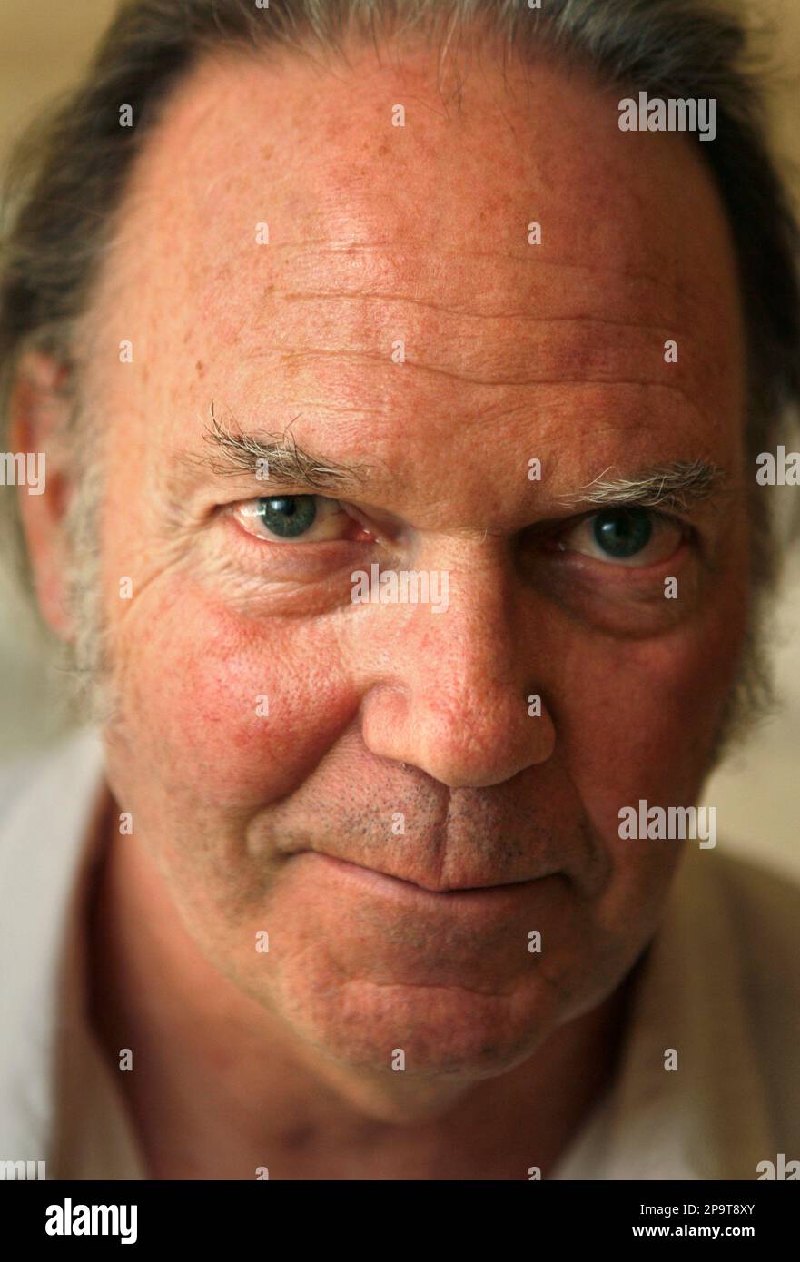 ** FILE ** Neil Young poses for a picture in New York, Wednesday, July ...