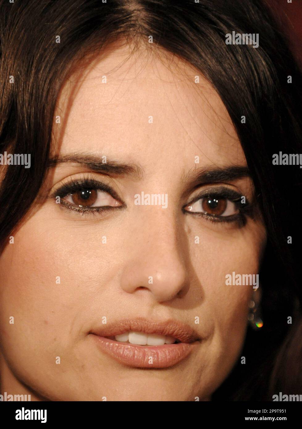 Actress Penelope Cruz attends a Cinema Society screening of "Elegy" at ...