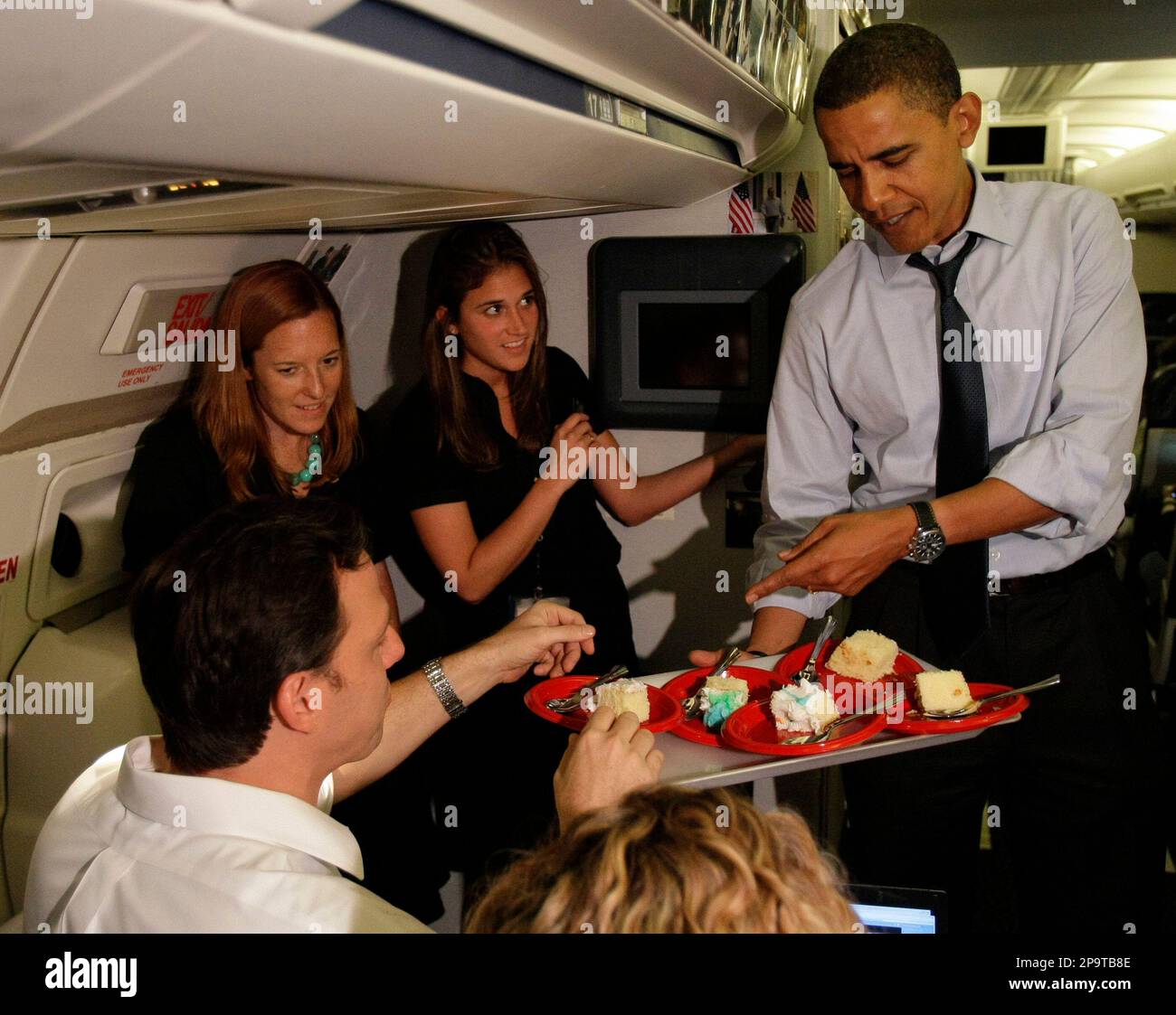 Democratic presidential candidate Sen. Barack Obama, D-Ill., serves ...