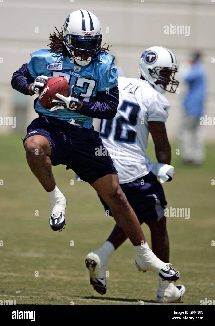 ** FILE ** In this May 22, 2008 file photo,Tennessee Titans defensive ...