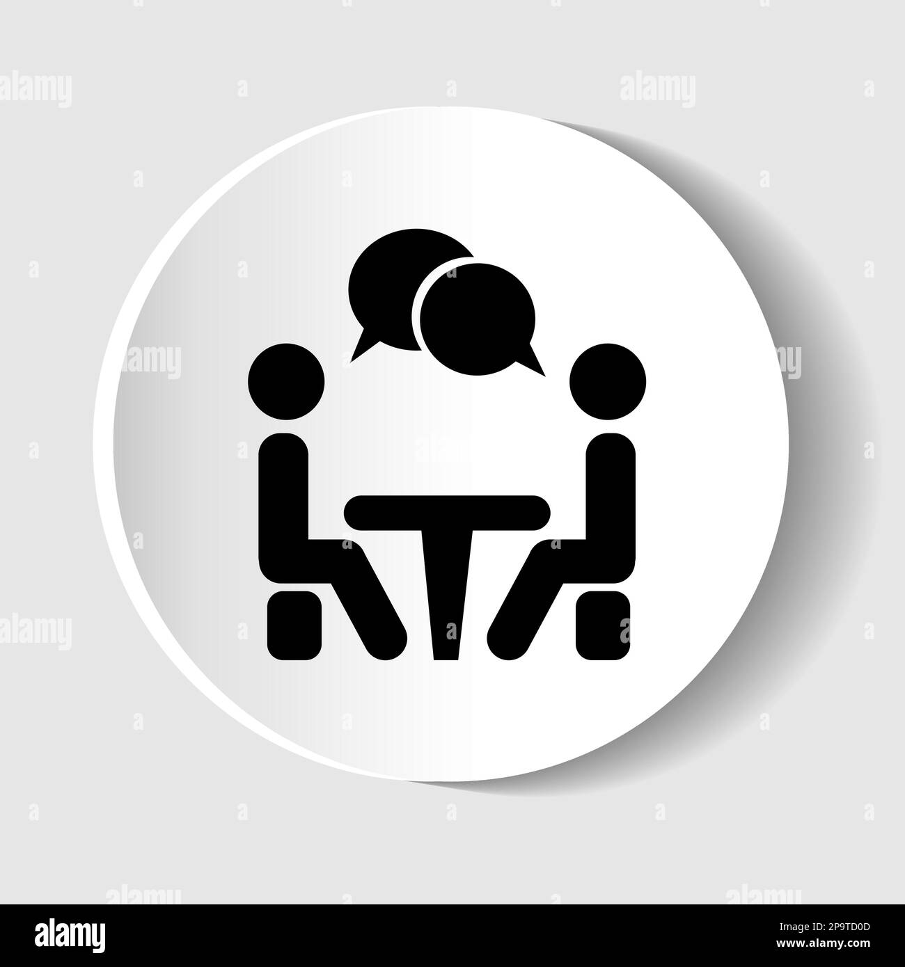 Conference vector icon for web design Stock Vector Image & Art - Alamy