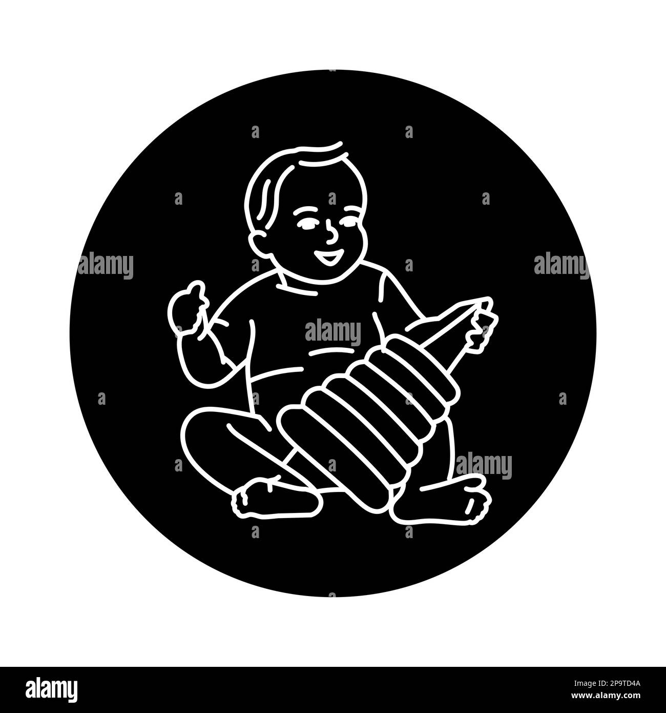 Black pediatrician and child Stock Vector Images - Alamy