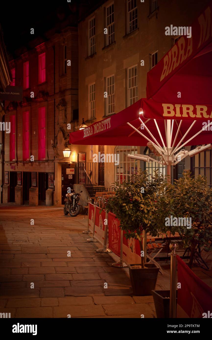 Bath at night Stock Photo - Alamy