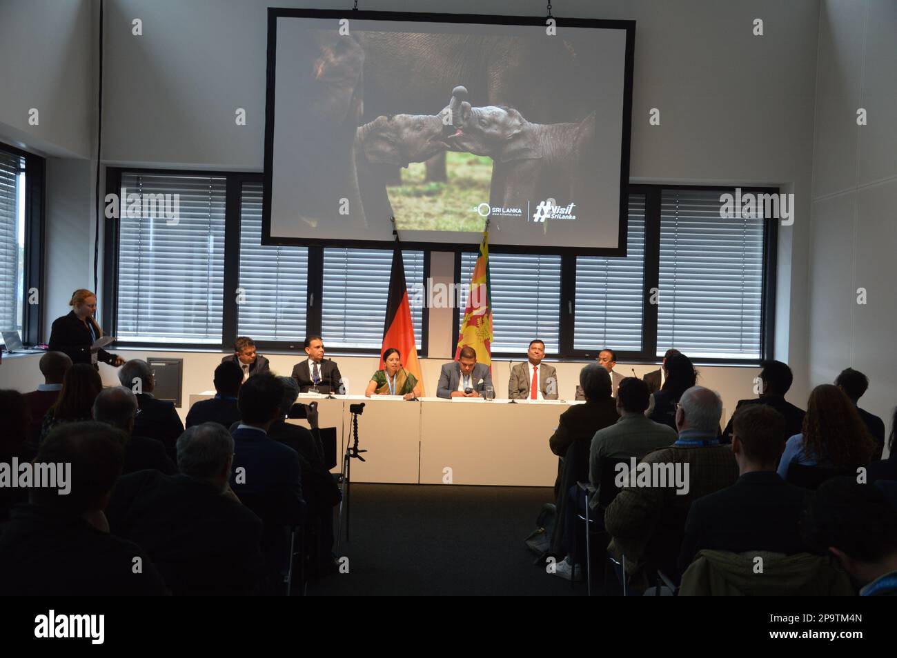 Berlin, Germany - March 8, 2023 - Sri Lanka press conference during The ...
