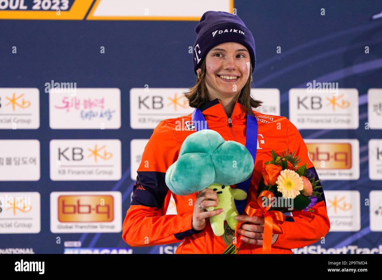 SEOUL, KOREA - MARCH 11: Selma Poutsma of the Netherlands during the ...