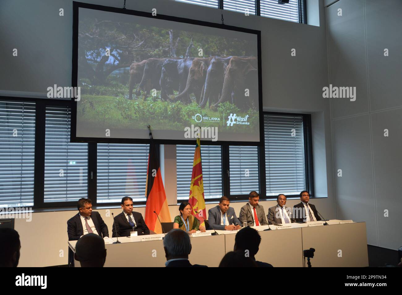 Berlin, Germany - March 8, 2023 - Sri Lanka press conference during The ...