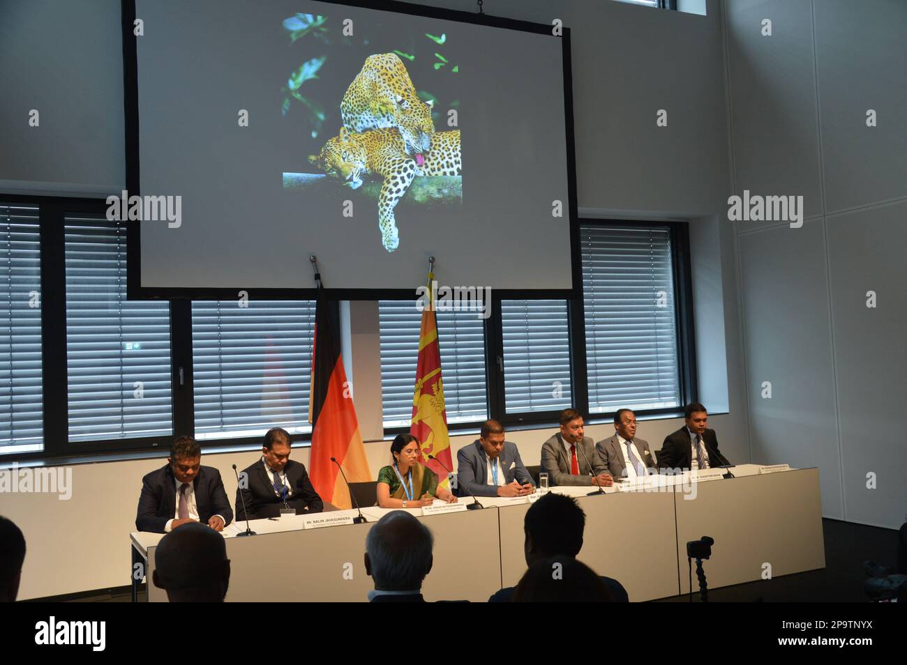 Berlin, Germany - March 8, 2023 - Sri Lanka press conference during The ...