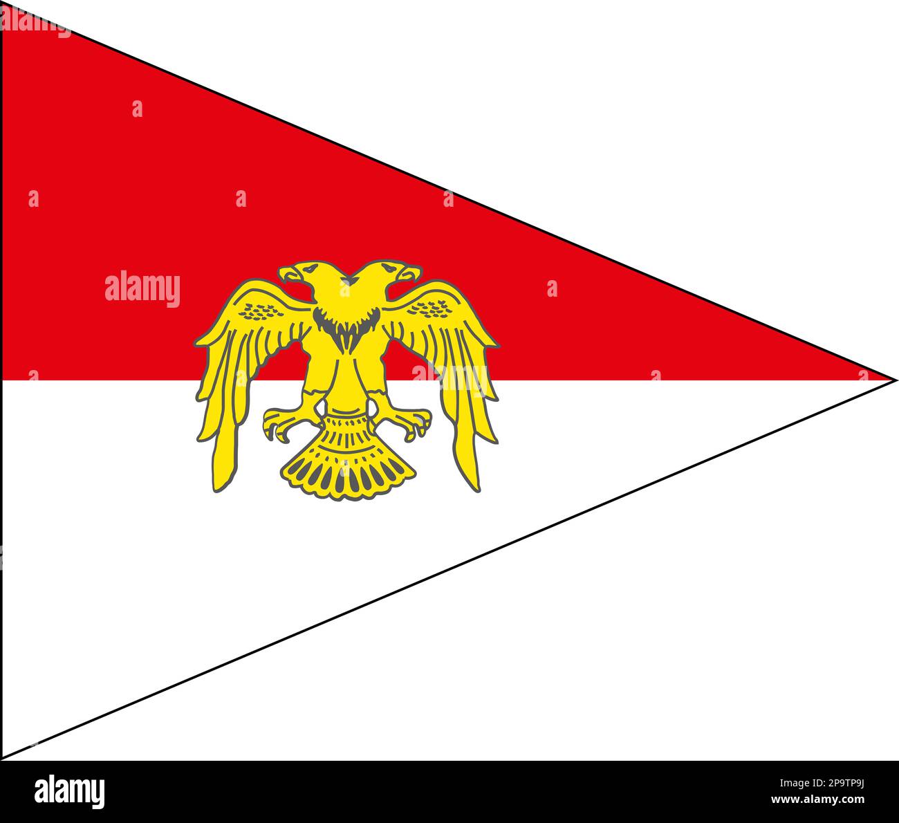 Top view of flag Army Aviation School Command Turkey. Turkish travel ...