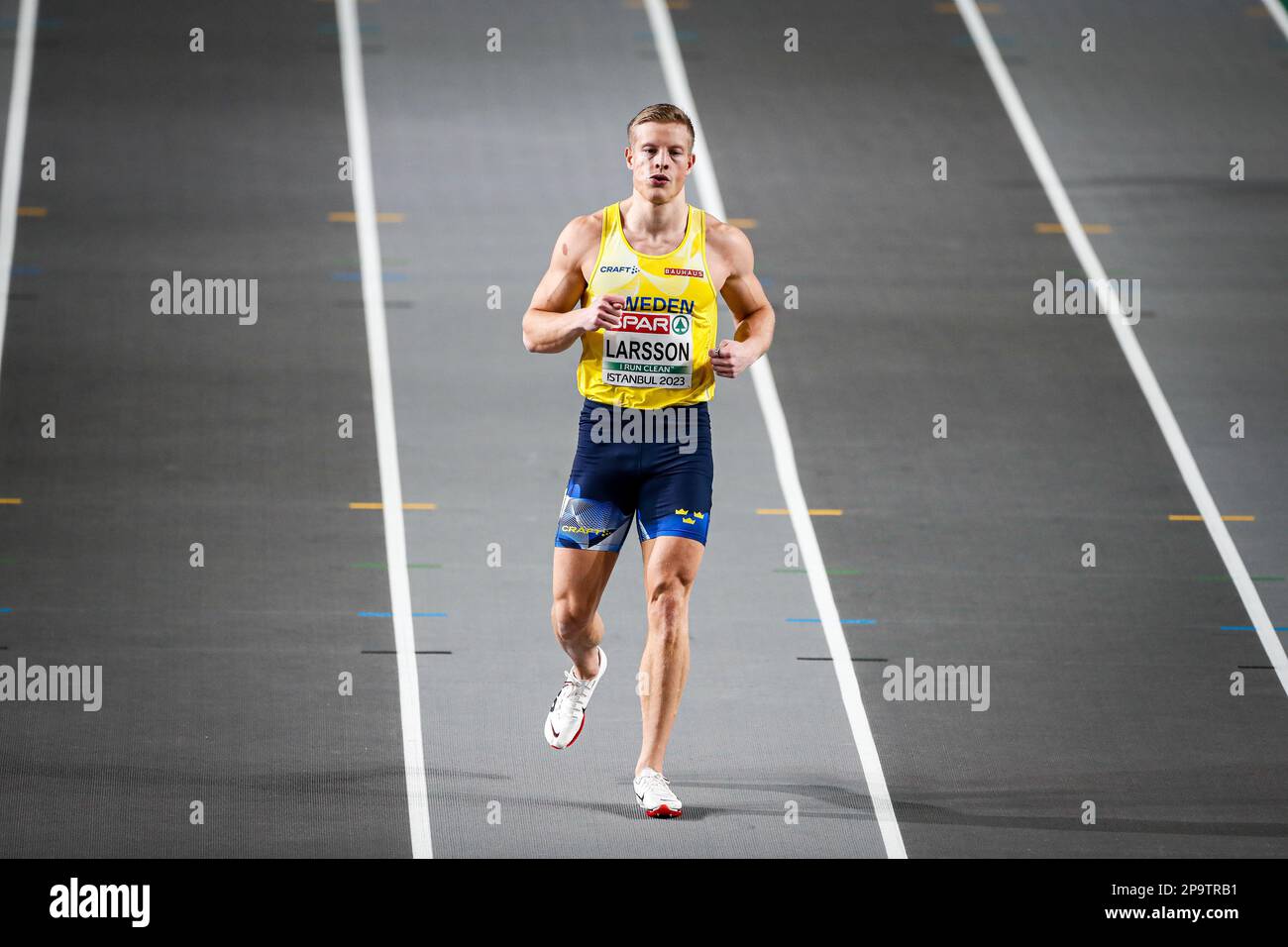Istanbul, Turkey, 4 March 2023. Henrik Larsson of Sweden competes in ...