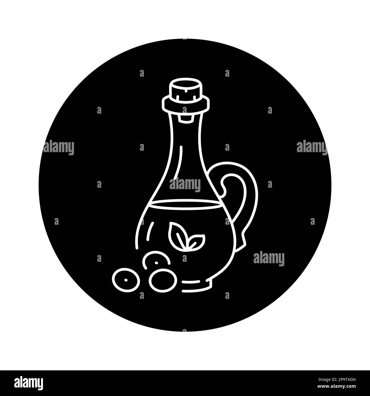 Soybean oil Stock Vector Images - Alamy