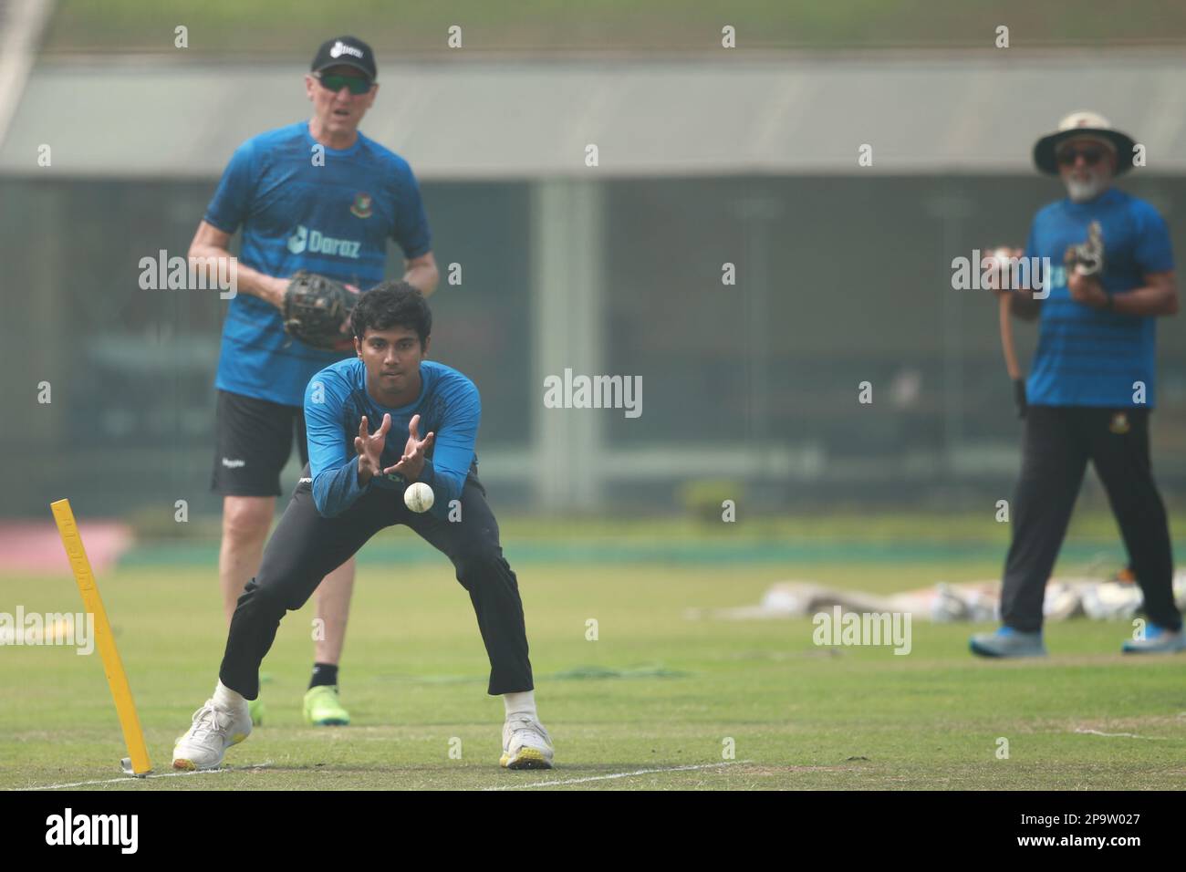 Hasan Mahmud as Bangladesh T20 Cricket Team attends practice ahead of ...