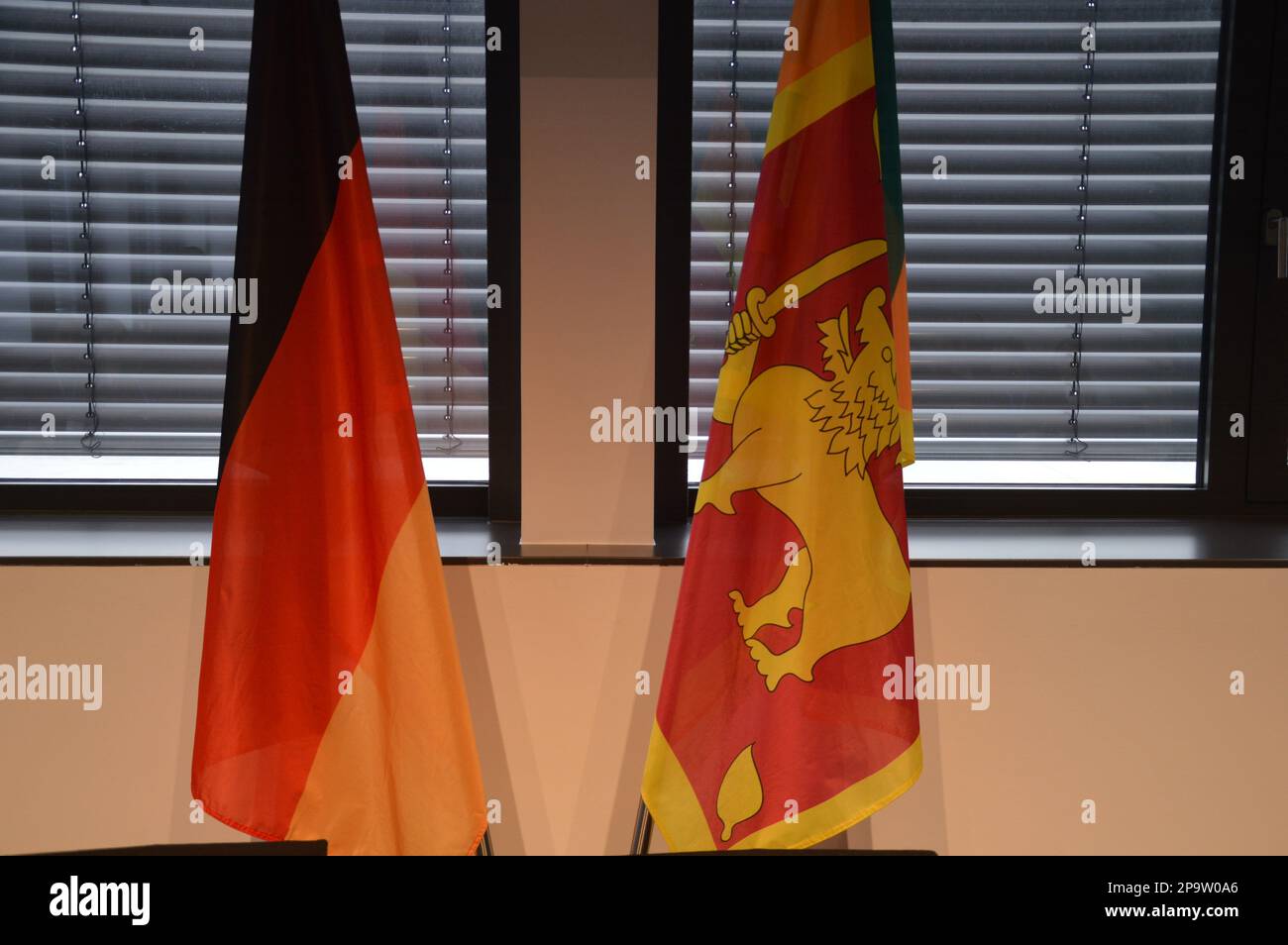 Berlin, Germany - March 8, 2023 - Sri Lanka press conference during The ...