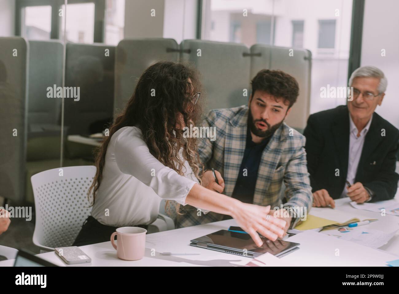 Angry older creative man hi-res stock photography and images - Alamy