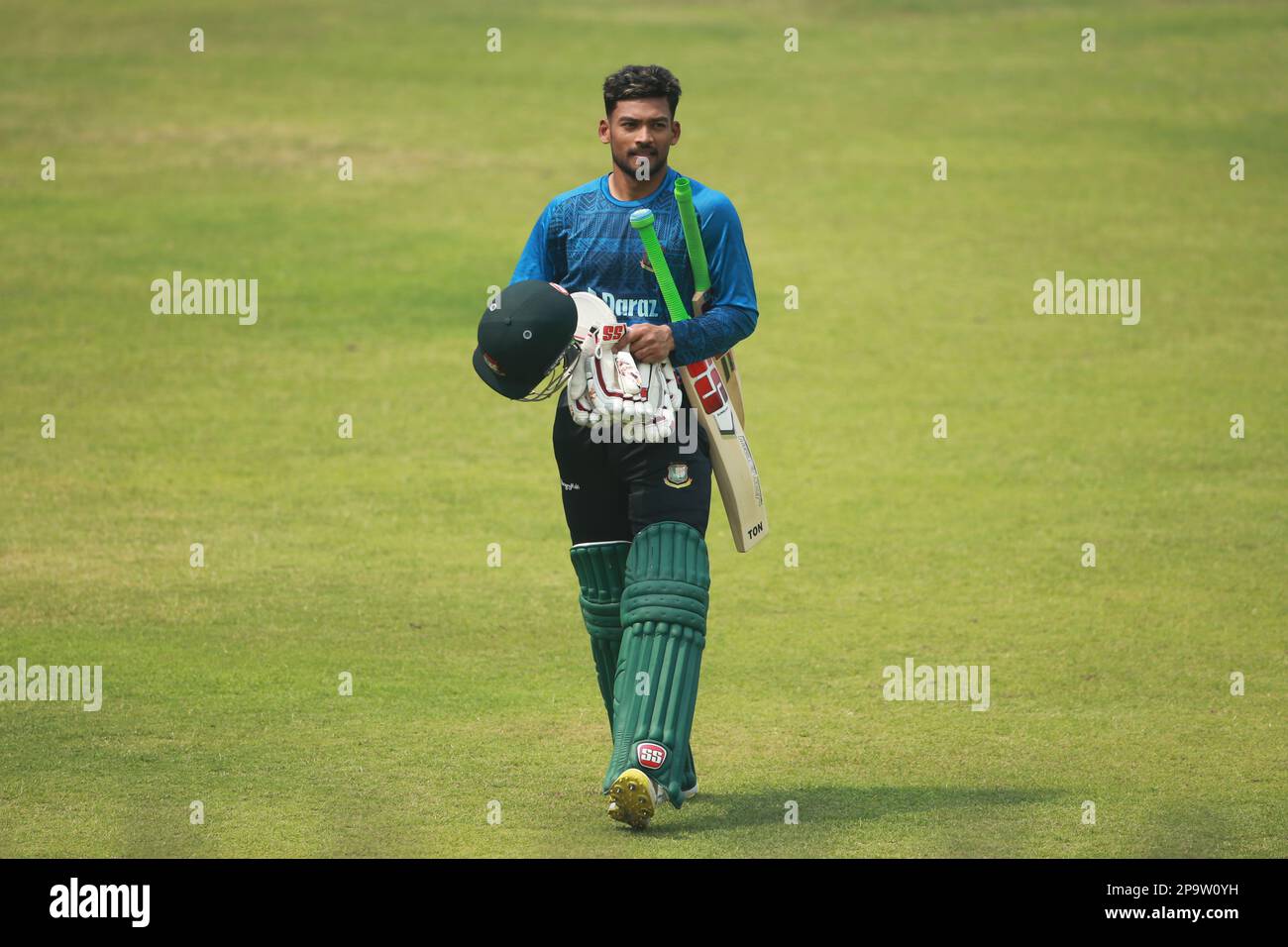 Nazmul Hasan Shanto as Bangladesh T20 Cricket Team attends practice ...