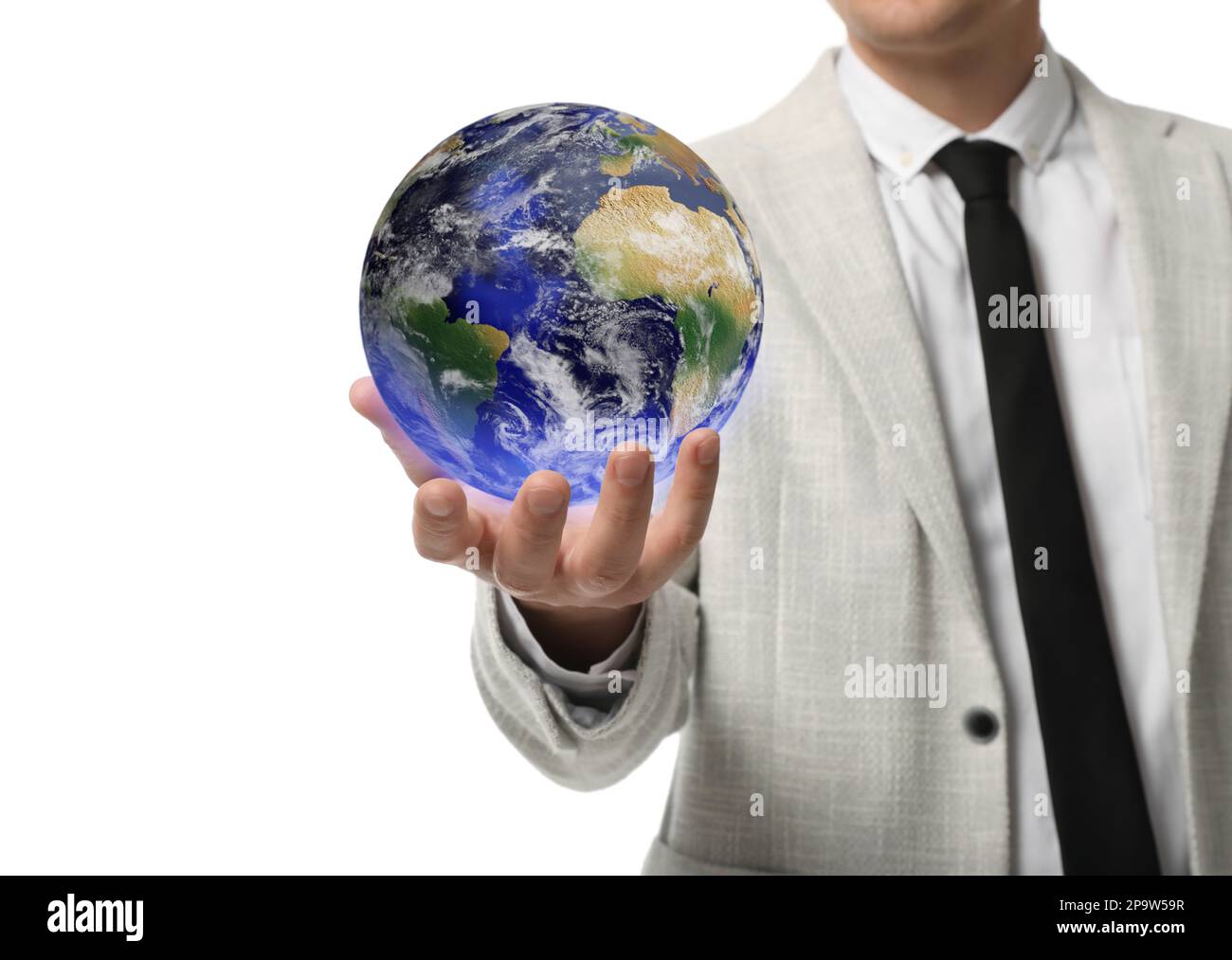 World is in the palm of your hands hi-res stock photography and images ...