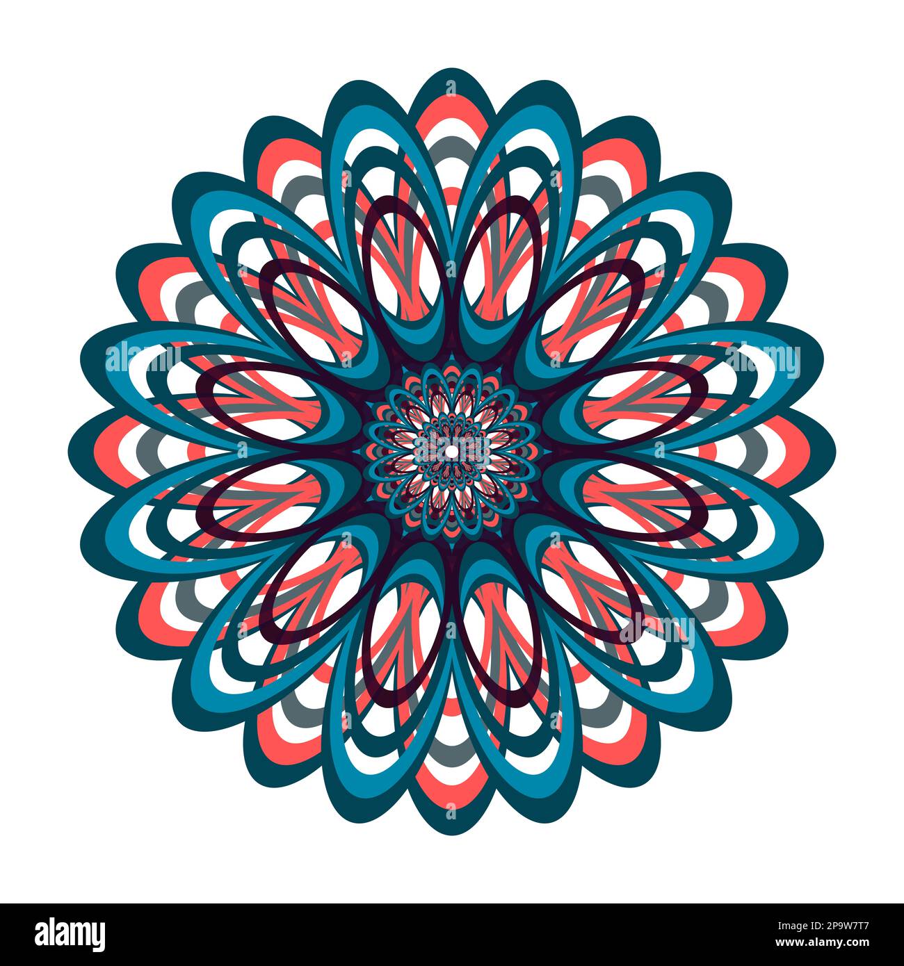 Mandala vector hi-res stock photography and images - Alamy
