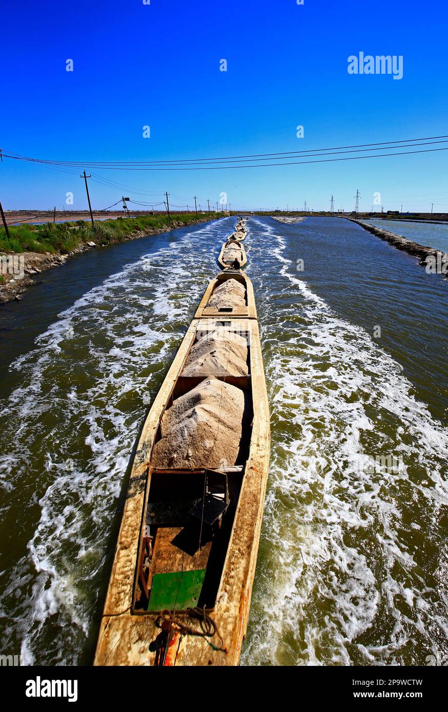 The ships of the salt Stock Photo - Alamy