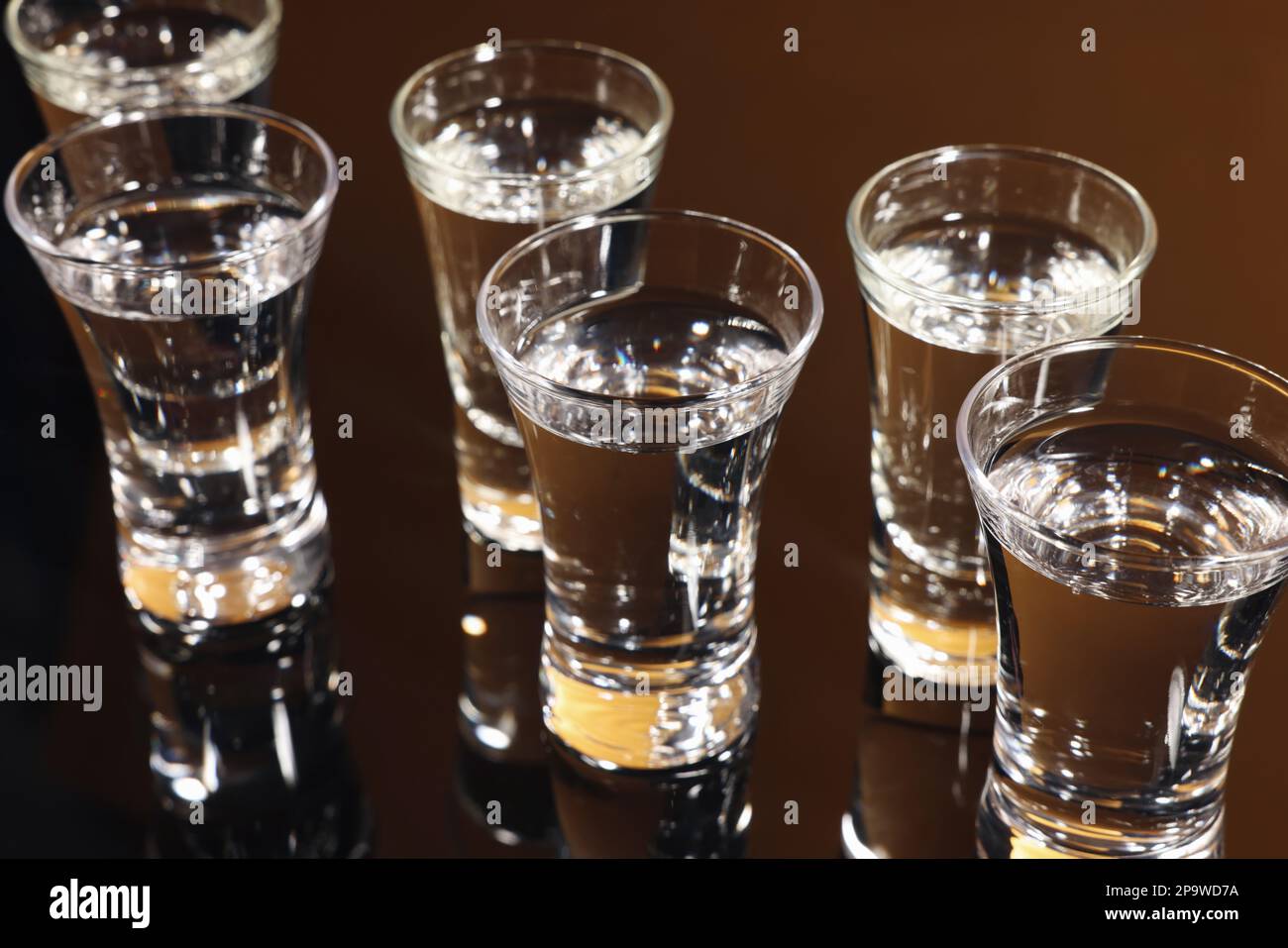 Glasses for vodka hi-res stock photography and images - Alamy