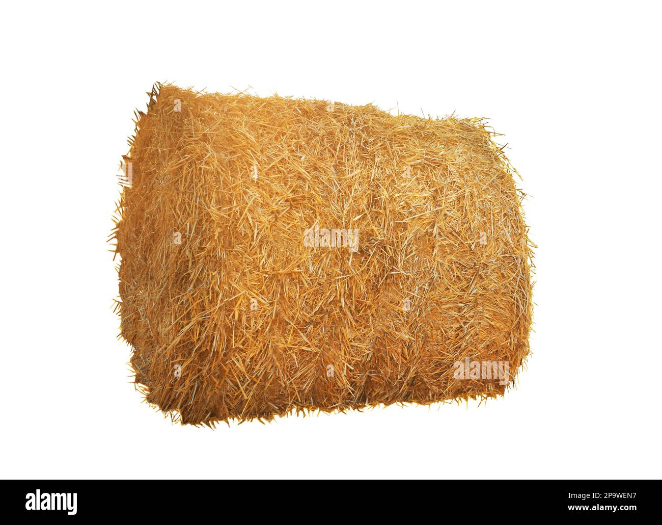 Straw bale scenery view Cut Out Stock Images & Pictures - Alamy