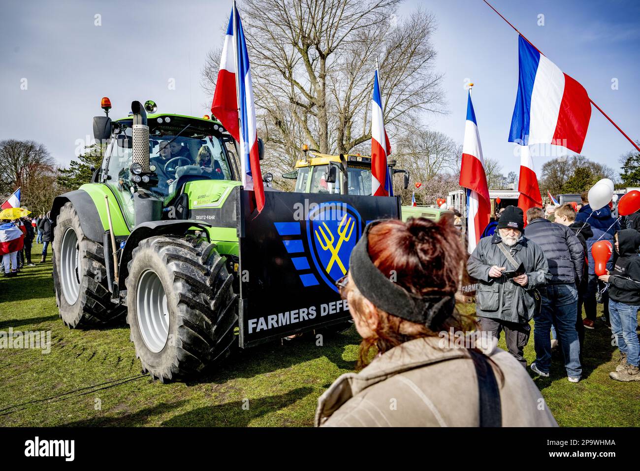 THE HAGUE - Demonstrators during an action by Farmers Defense Force ...