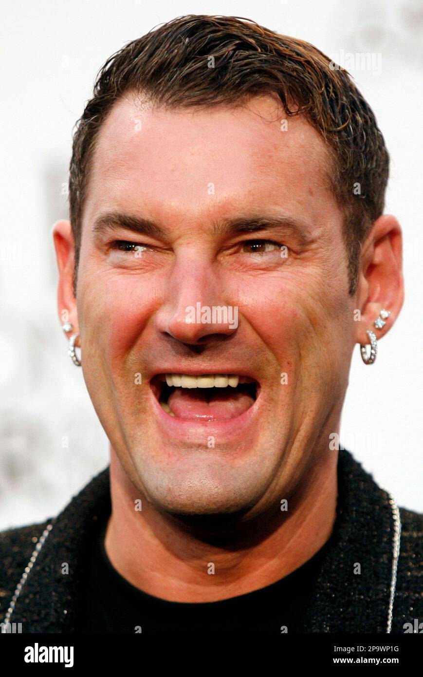 German fashion designer Michael Michalsky arrives on the red carpet for ...