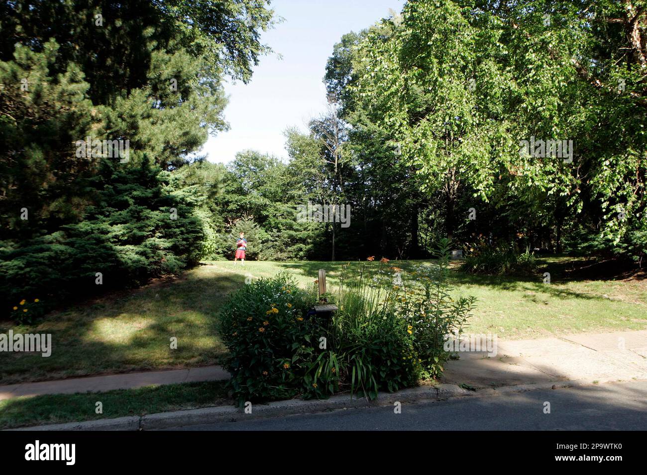 ADVANCE FOR MONDAY, JULY 21--The lot where the home of Dr. William ...