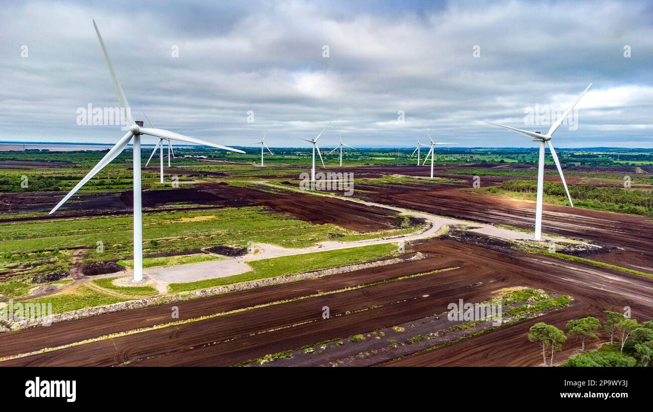 Windfarms in the UK Stock Photo - Alamy